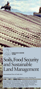 Soils, Food Security and Sustainable Land Management. International ...